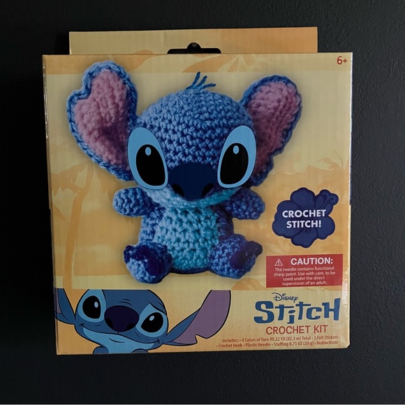 Disney | Other | New Disney Stitch Lilo And Stitch Crochet Craft Kit ...